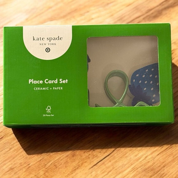 kate spade | Dining | Kate Spade X Target Place Card Set Ceramic Paper ...